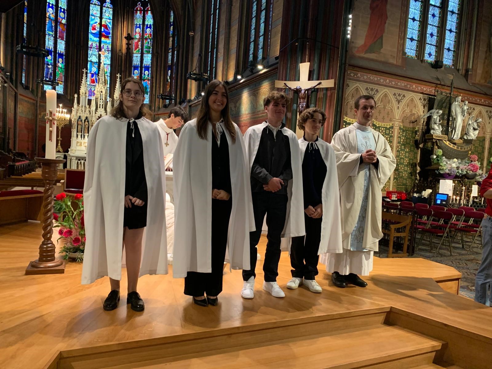 Baptême des lycéens - Lycée Notre-Dame-de-Boulogne