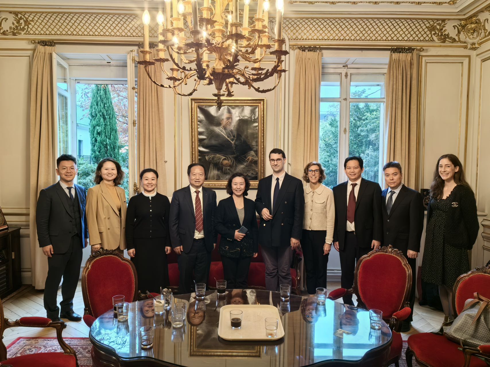 Visite d'une délégation chinoise - Lycée Notre-Dame-de-Boulogne